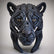 Panther Bust Black from Edge Sculpture by Matt Buckley – Artworx Gallery