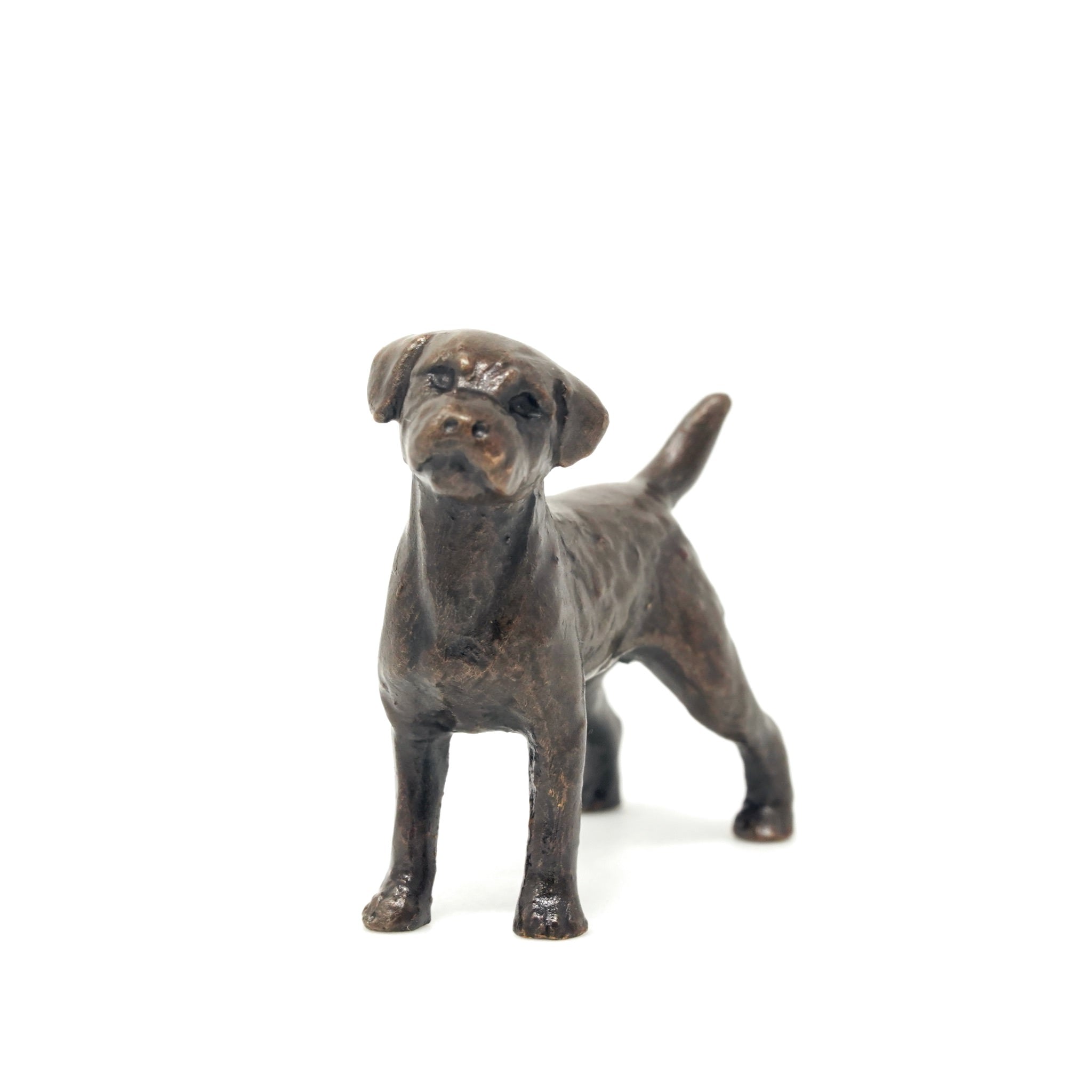 Border Terrier Solid Bronze Miniature Sculpture from Butler and Peach ...