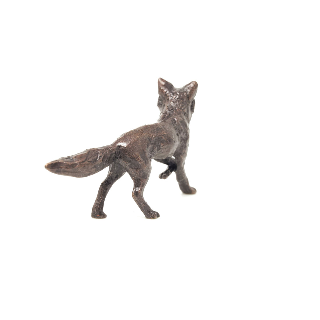 Fox Solid Bronze Miniature Sculpture from Butler and Peach – Artworx ...