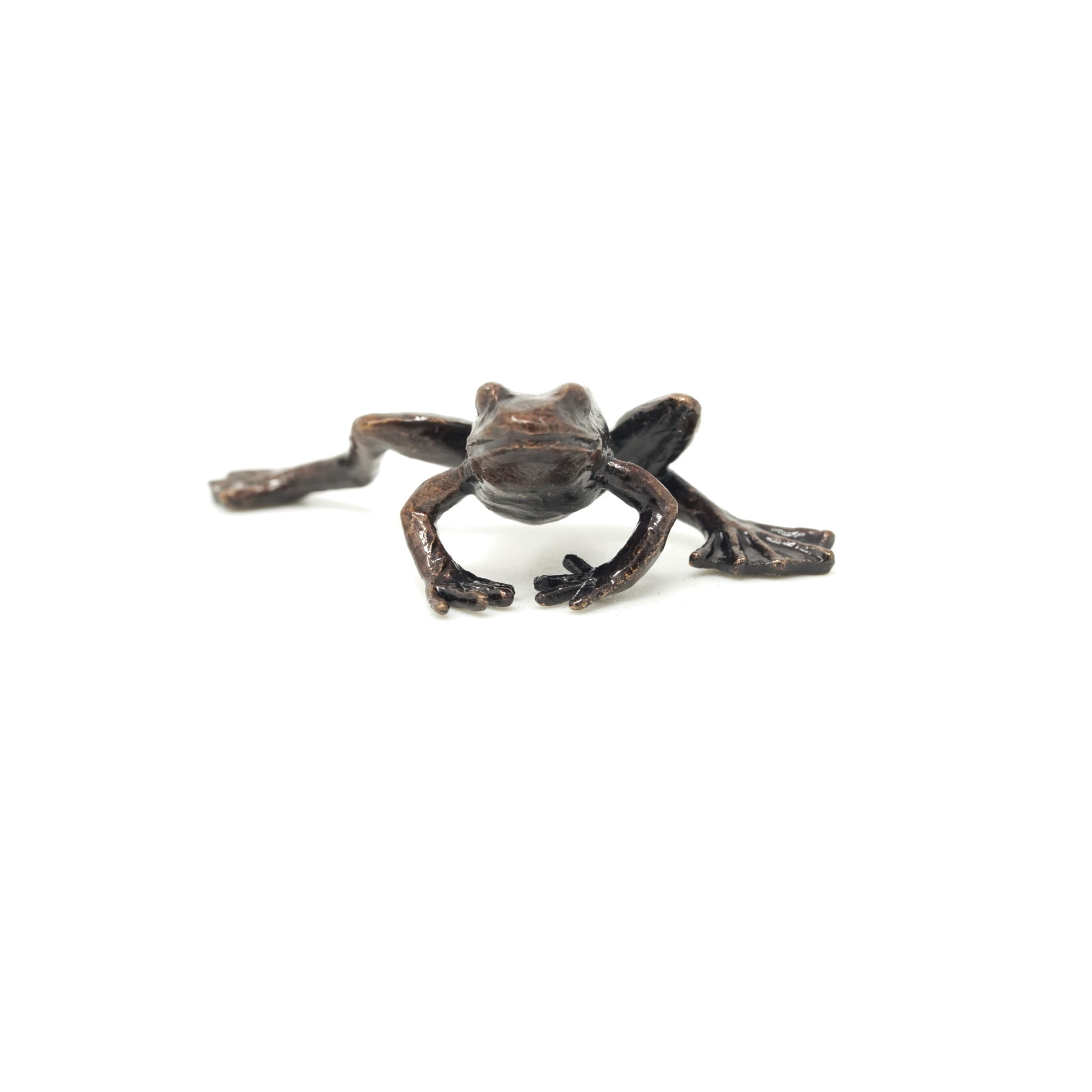 Frog Solid Bronze Miniature Sculpture from Butler and Peach – Artworx ...