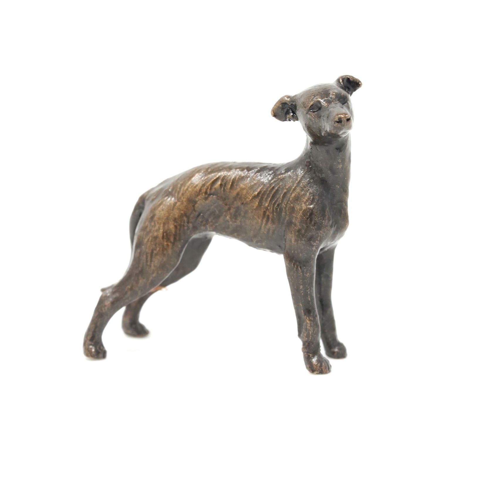 Lurcher Solid Bronze Miniature Sculpture from Butler and Peach ...