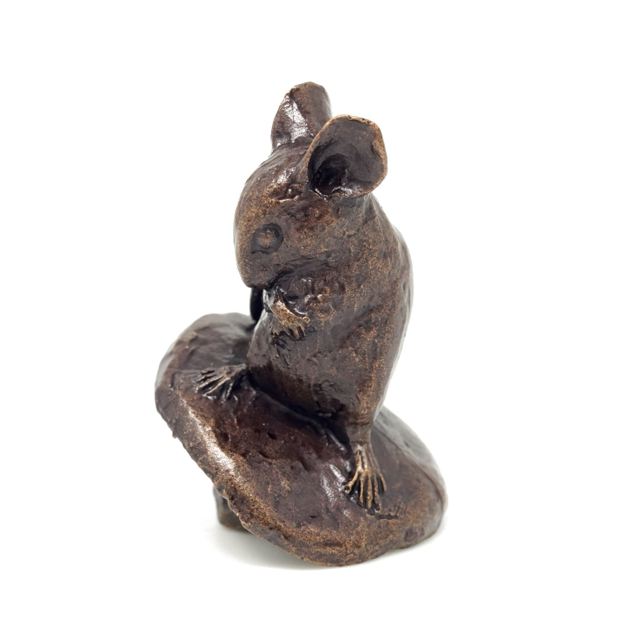 Mouse on Toadstool Bronze Miniature Sculpture from Butler and Peach ...