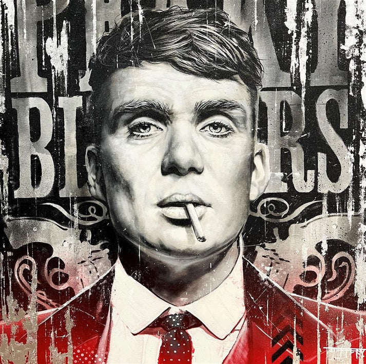 Mr Shelby limited edition canvas print by Ben Jeffery – Artworx Gallery