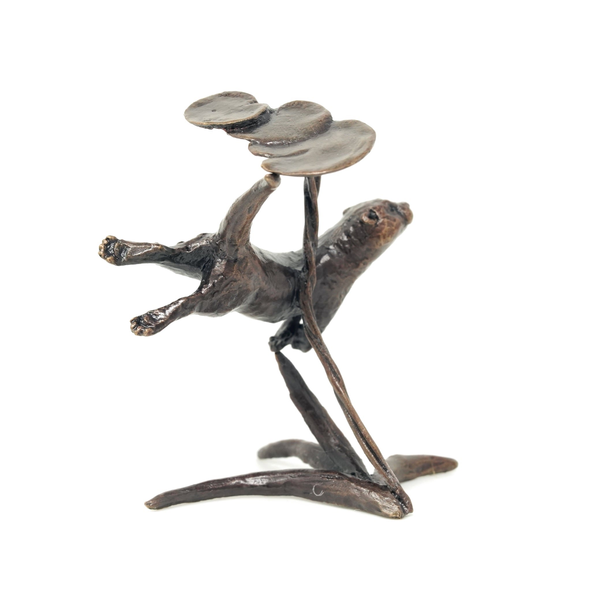 Otter Solid Bronze Miniature Sculpture from Butler and Peach – Artworx ...