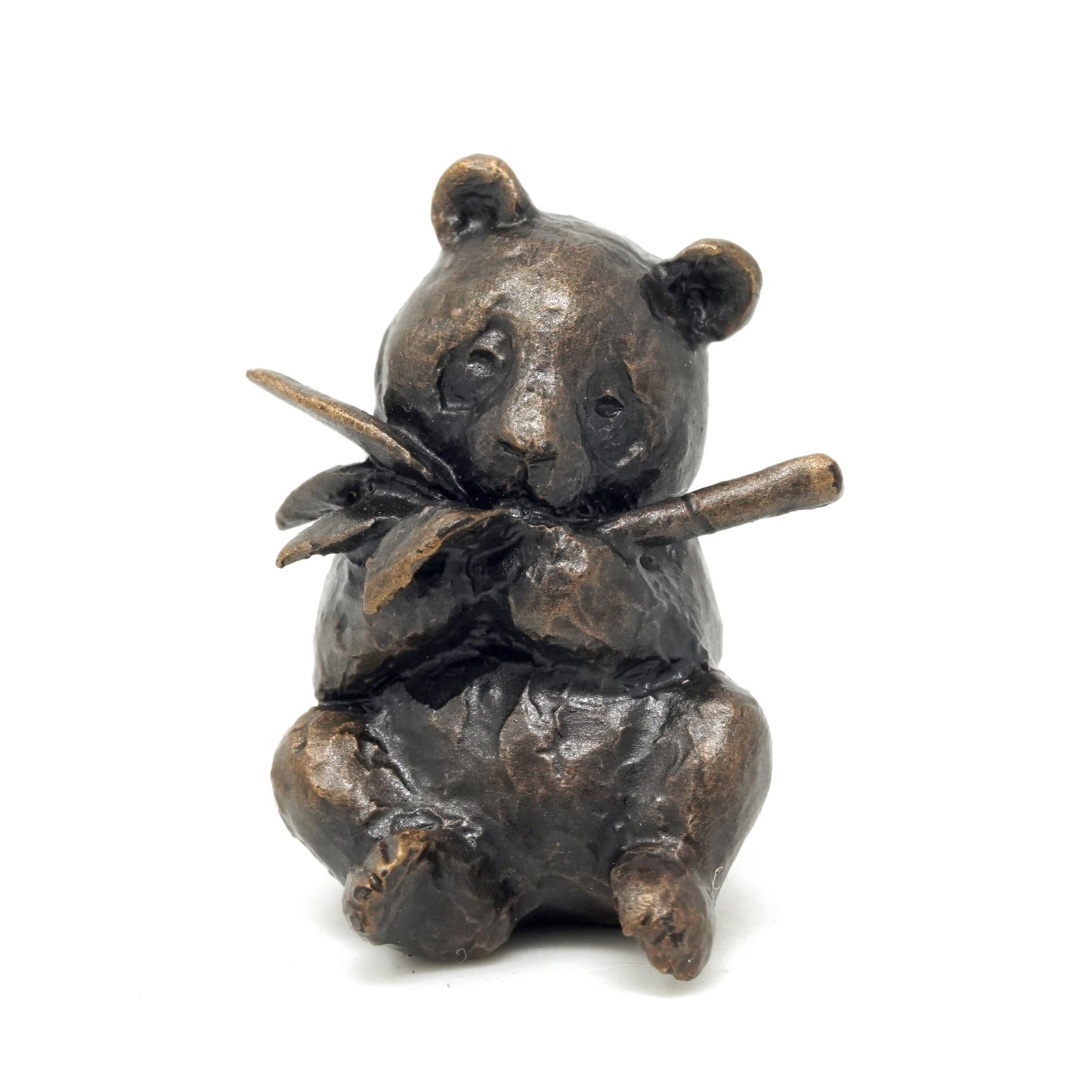 Panda Solid Bronze Miniature Sculpture from Butler and Peach – Artworx ...
