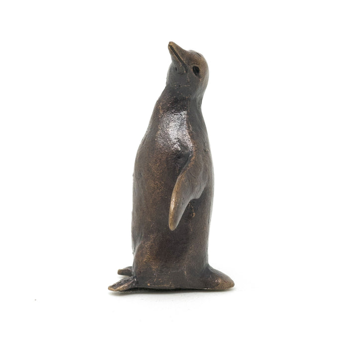 Penguin Solid Bronze Miniature Sculpture from Butler and Peach ...