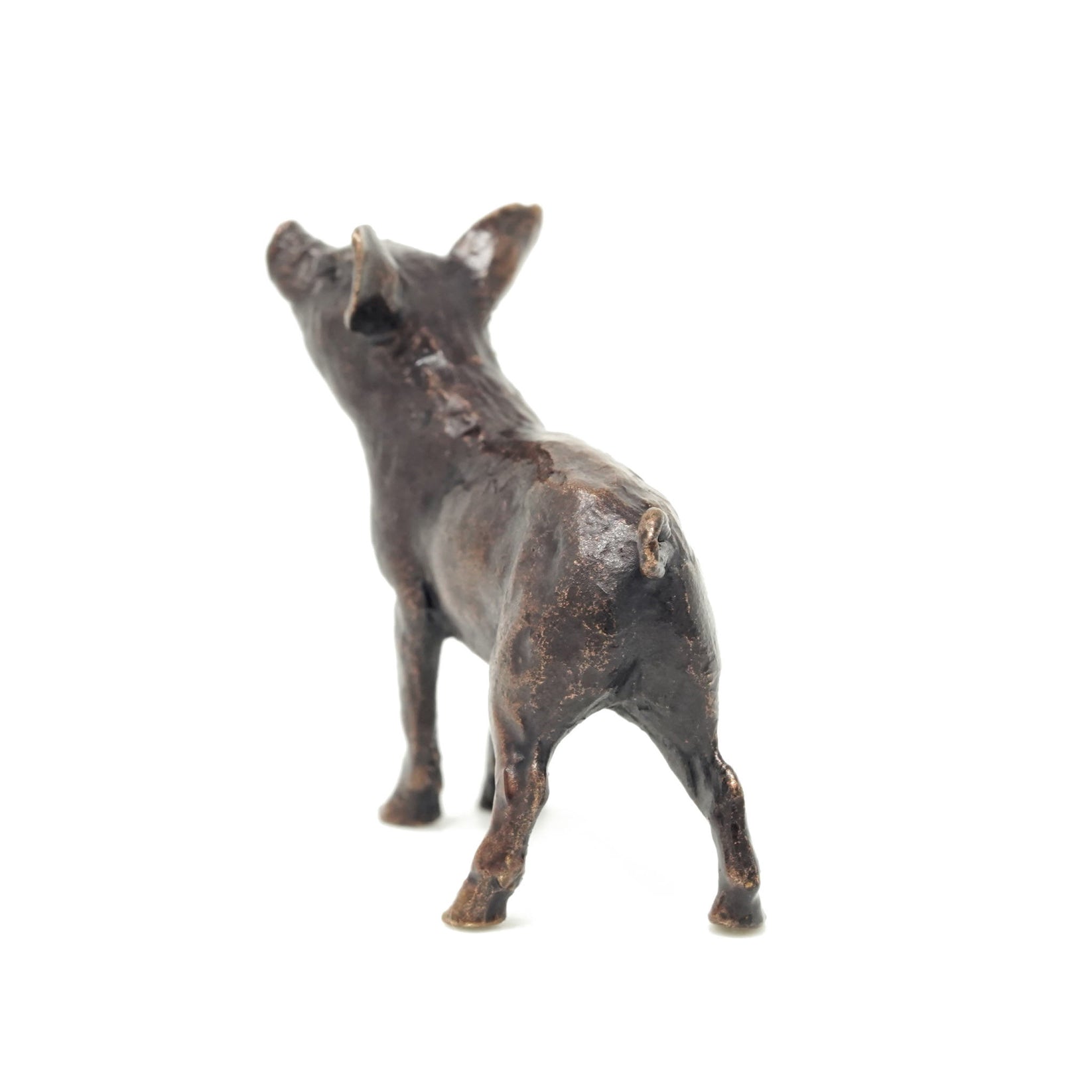 Pig Solid Bronze Miniature Sculpture from Butler and Peach – Artworx ...