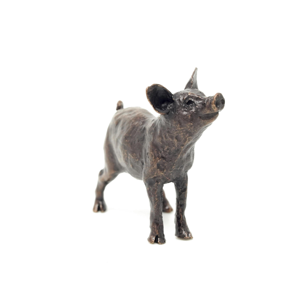 Pig Solid Bronze Miniature Sculpture from Butler and Peach – Artworx ...