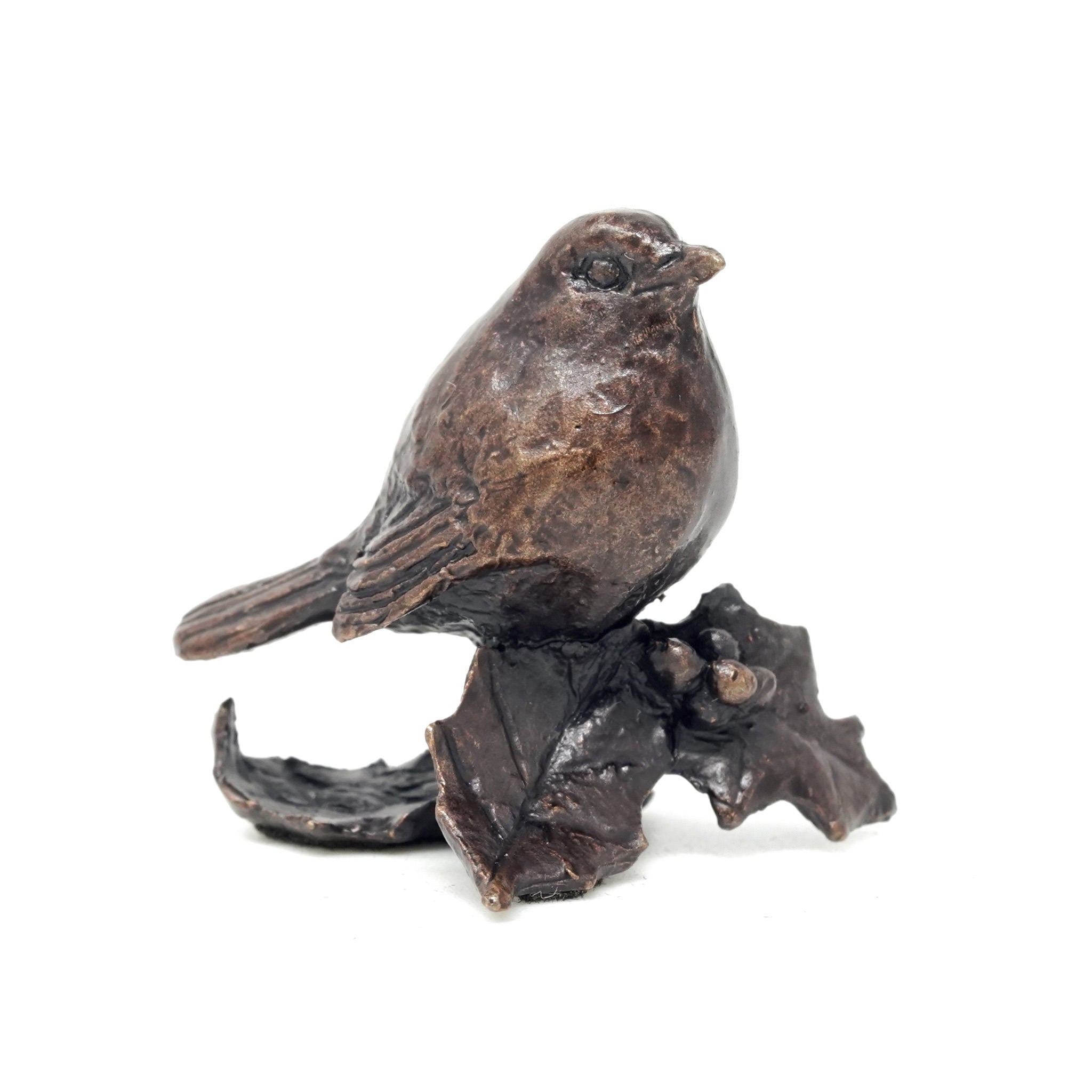 Robin Solid Bronze Miniature Sculpture from Butler and Peach – Artworx ...