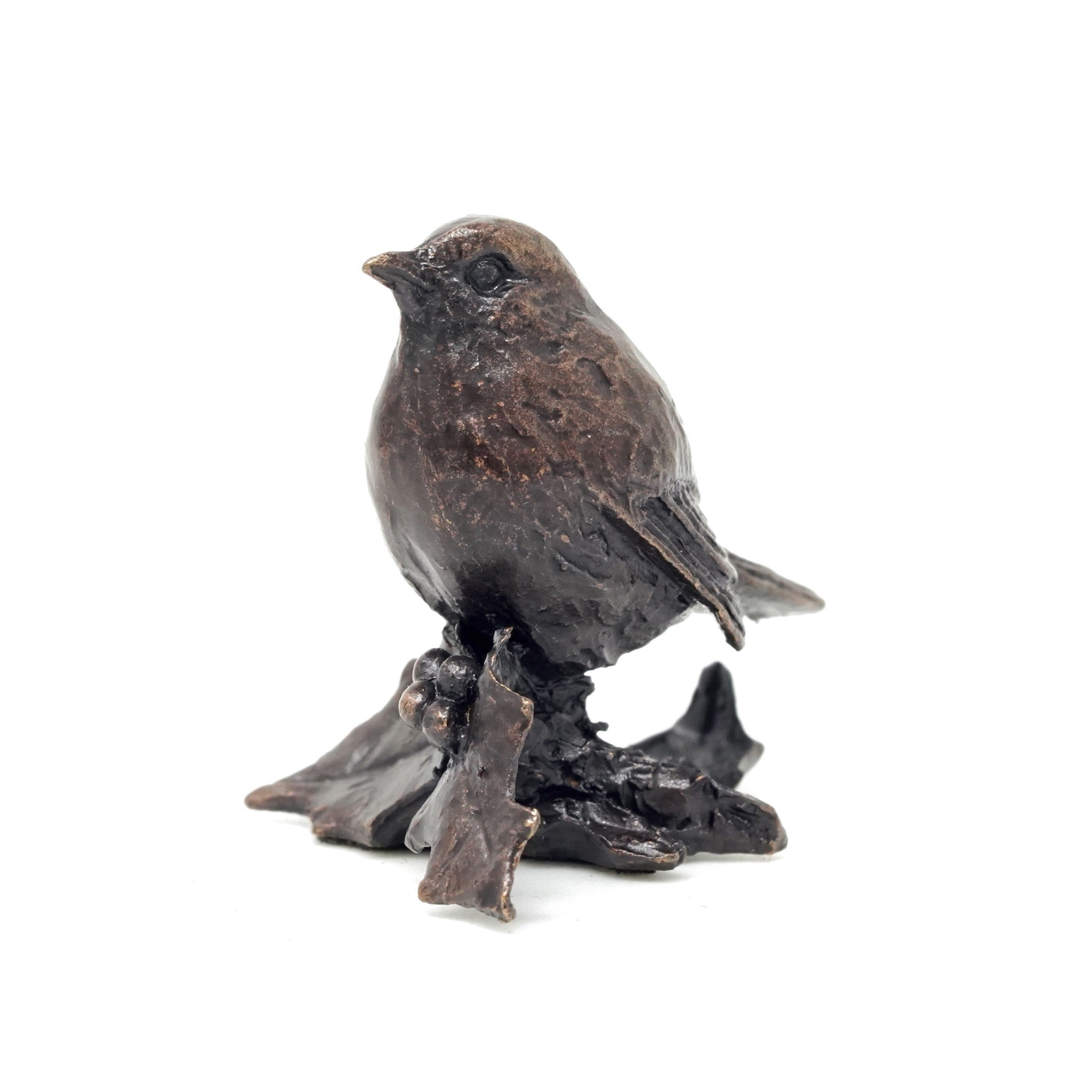 Robin Solid Bronze Miniature Sculpture from Butler and Peach – Artworx ...