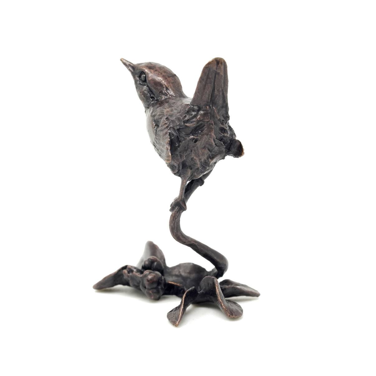 Wren Bronze Miniature Sculpture from Butler and Peach – Artworx Gallery