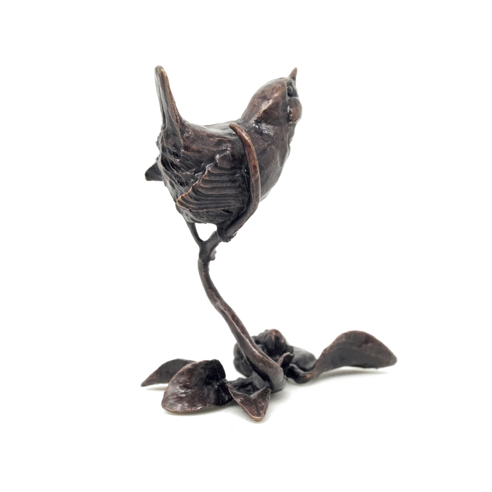 Wren Bronze Miniature Sculpture from Butler and Peach – Artworx Gallery